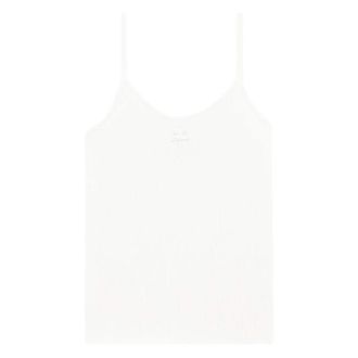 Courr&egrave;ges Retro Tanktop - - Tops - Damen - Beige - L