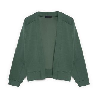 Fiorella Rubino Offenes Scuba-Sweatshirt - - Jackets - Damen - Gr&uuml;n - XL