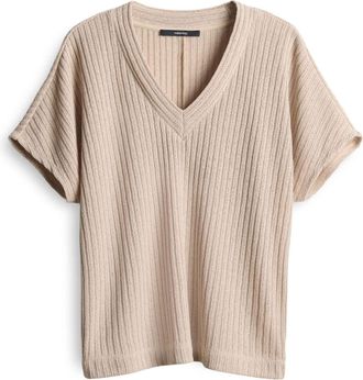 someday Damen Sweatshirt | Sweatshirt USADIE in Gerippter Strickoptik Soft Oat, S