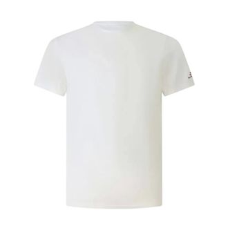 Peuterey Homme, Tops, Blanc, Taille: 3XL T-shirt &agrave; Texture Piqu&eacute;