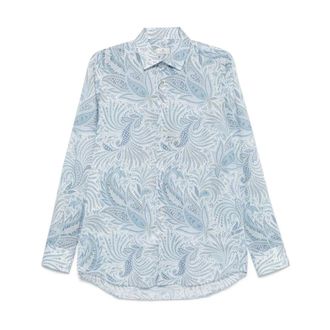 Etro Herrenhemd Rom - - Shirts - Herren - Blau - XL