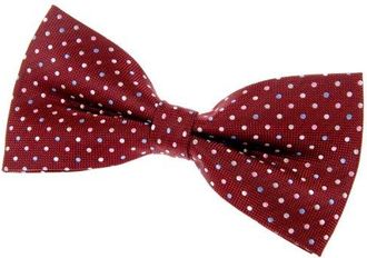 Retreez Noeud papillon pr&eacute;-nou&eacute; pour homme - Trois couleurs &agrave; pois - 13 cm, Bordeaux, bordeaux, taille unique