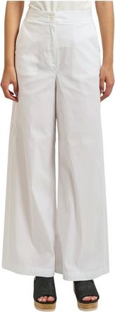 iBlues Femme, Pantalons, Blanc, Taille: 36 FR Ibloceano Pantalons