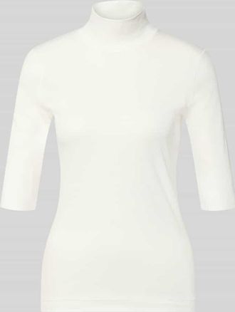 Marc Cain Slim Fit T-Shirt mit Rollkragen