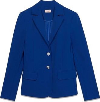 Oltre Femme, Vestes, Bleu, Taille: 42 FR Veste Blazer