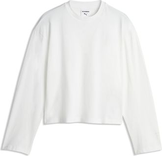 Puma x JIL SANDER Langarmshirt Damen, Kleidung, Wei&szlig;, XS