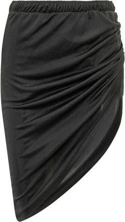 Courr&egrave;ges Femme, Jupes, Noir, Taille: 40 FR Jupe Asym&eacute;trique