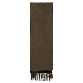 Polo Ralph Lauren Wendbarer Schal mit Fransen - - Accessories - Herren - Gr&uuml;n - ONE SIZE