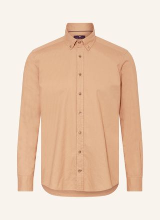 Strokesman's Strokesmans Hemd Regular Fit beige