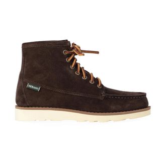 Sebago Brauner Wildleder Mid-Top Stiefel - - Shoes - Damen - Braun - 37 EU