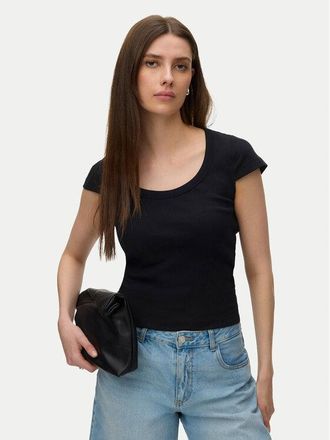 Vero Moda T-Shirt Chloe 10344953 Schwarz Slim Fit