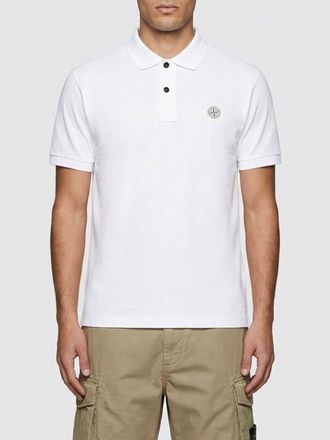 Stone Island Polo STONE ISLAND Herren Farbe Wei&szlig;