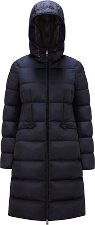 Moncler Avocette Langer Daunenmantel - - Coats - Damen - Blau - S