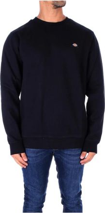 Dickies Homme, Sweatshirts et sweats &agrave; capuche, Noir, Taille: S Pull Noir avec Logo