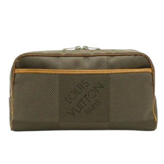 Louis Vuitton Pre-owned Sac bandouli&egrave;re Damier Geant - Femme - Pre-owned - Brun - Taille: ONE Size