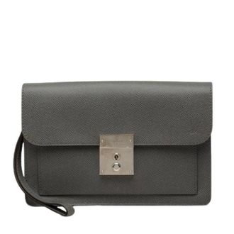 Louis Vuitton Pre-owned Neo Belaia Clutch - Femme - Pre-owned - Gris - Taille: ONE Size
