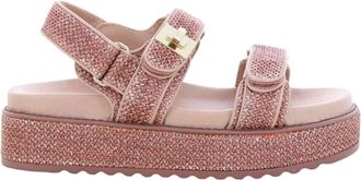 Steve Madden Femme, Chaussures, Rose, Taille: 37 EU Sandale Plateforme Bigmona