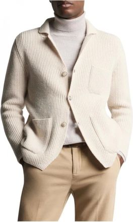 Fay Homme, Pulls, Blanc, Taille: XL Cardigans