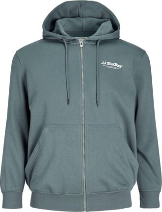 Jack & Jones Male Kapuzenjacke Plus Size Gedruckt Kapuzenjacke