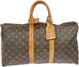 Louis Vuitton unisex, Pre-owned, Brun, Taille: ONE Size Sac Keepall Pre-owned
