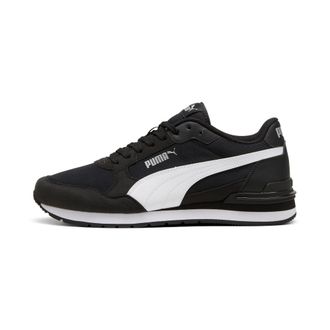 Puma Puma Herren/Unisex ST Runner v4 Mesh-Cool Dark Gray-Puma White-Puma Black Low Boot 40, Puma Black-Puma White-Puma Silver, 42.5 EU