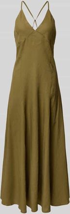 Rinascimento Regular Fit Leinenkleid mit Viskose-Anteil