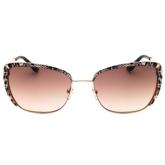 Guess Gl&auml;nzende Ros&eacute;goldene Sonnenbrille Von Guess