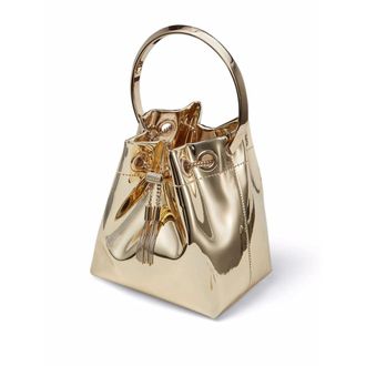 Jimmy Choo London Bon Bon Bucket Bag - Gold
