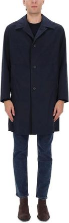 HUGO BOSS Homme, Manteaux, Bleu, Taille: S Trench-coat crois&eacute;