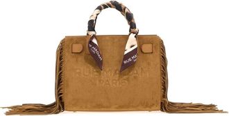 Rue Madam Canyon Mini Tote Fringes - Femme - Sacs - Brun - Taille: ONE Size