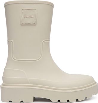 Calvin Klein Gummistiefel Calvin Klein Rainboot Rubber HW0HW03179 Creme