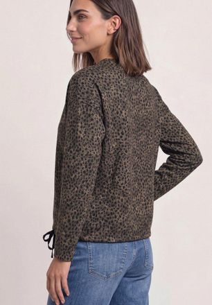 Street One Langarmshirt aus softem Materialmix