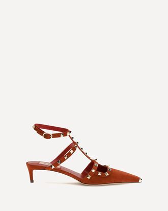 Valentino Garavani Rockstud kid leather Pumps Female 37.5