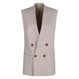 Philosophy di Lorenzo Serafini Doppelreihige Weste - - Suits - Damen - Grau - XS