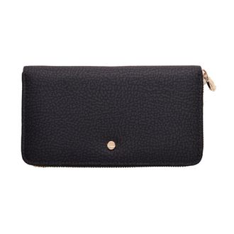Borbonese Stylische- kompakte Geldb&ouml;rse mit Rei&szlig;verschluss - - Accessories - Damen - Schwarzk - ONE SIZE