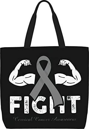 Generic Sac De Courses Sensibilisation Au Cancer Du Cerveau Sac Femme Plage Lavables R&eacute;utilisable Sacs &Agrave; Main, Pour Shopping, Burea, Femmes, Voyage