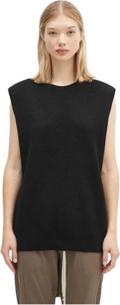 Yohji Yamamoto Damen, Strickwaren, Schwarzk, XLGr&ouml;&szlig;e