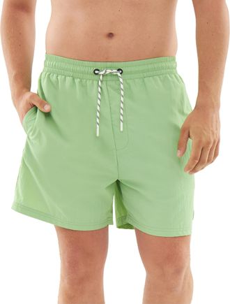 Johnny Urban Badehose Herren Gr&uuml;n - Jay - Badeshorts mit Innenhose - Schwimmshorts f&uuml;r M&auml;nner - Boardshorts mit Meshfutter - Elastischer Bund mit Kordelzug - Einfa