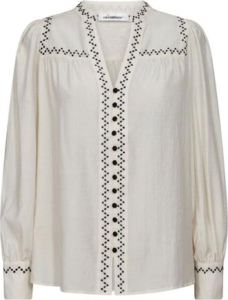 Co'Couture Femme, Blouses et Chemises, Blanc, Taille: 40 FR Blouses