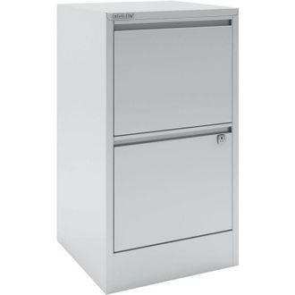 Bisley H&auml;ngeregistratur Schrank Home Office Lichtgrau