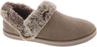 Skechers Modern Comfort Womens Cozy Campfire-Fresh Toast Slippers, Dark Taupe, 10 W