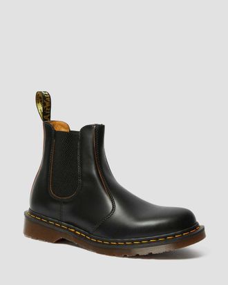 Dr. Martens Vintage 2976 Chelsea Stiefel, Leder Schuhe in Schwarz, Gr&ouml;&szlig;e: 36