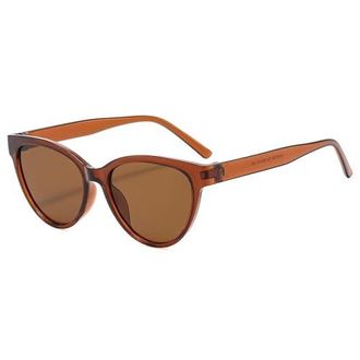 Generic Lunettes De Soleil Tendance For Hommes Et Femmes En Plein Air, UV400 For La Conduite Les Vacances(Orange)