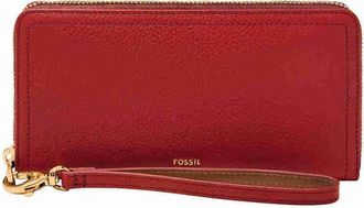 Fossil Damen Logan Kupplung, Rötliches Braun