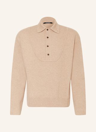 Jacquemus Jacquemus Strick-Poloshirt La Maille Vareuse Pallone beige