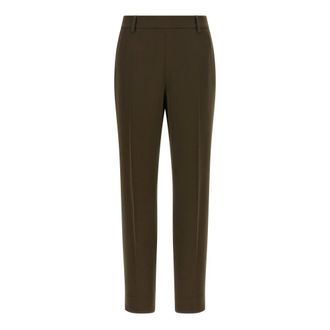 Alberto Biani Femme, Pantalons, Vert, Taille: 40 FR Tailored Pantalons