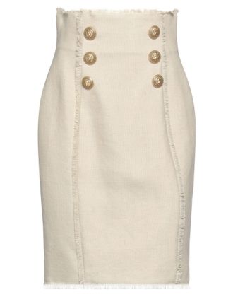 Balmain HOSEN & R&Ouml;CKE - Midi-R&ouml;cke auf YOOX.COM