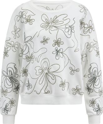 Margittes Sweatshirt Margittes weiss