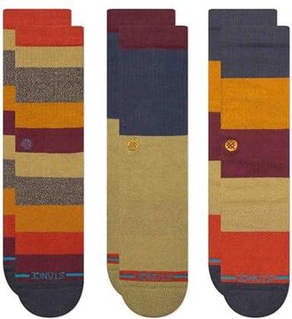 Stance Cabin Fever Crew Lot de 3, multicolore, Medium