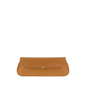 Amina Muaddi Ami Clutch Bag - - Bags - Damen - Braun - ONE SIZE